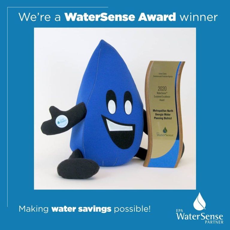 water-sense-award - Metropolitan North Georgia Water Planning District